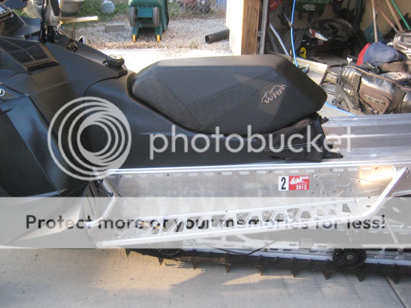 Just got this from WRP - NEW seat for the PRO! | Hardcore Sledder