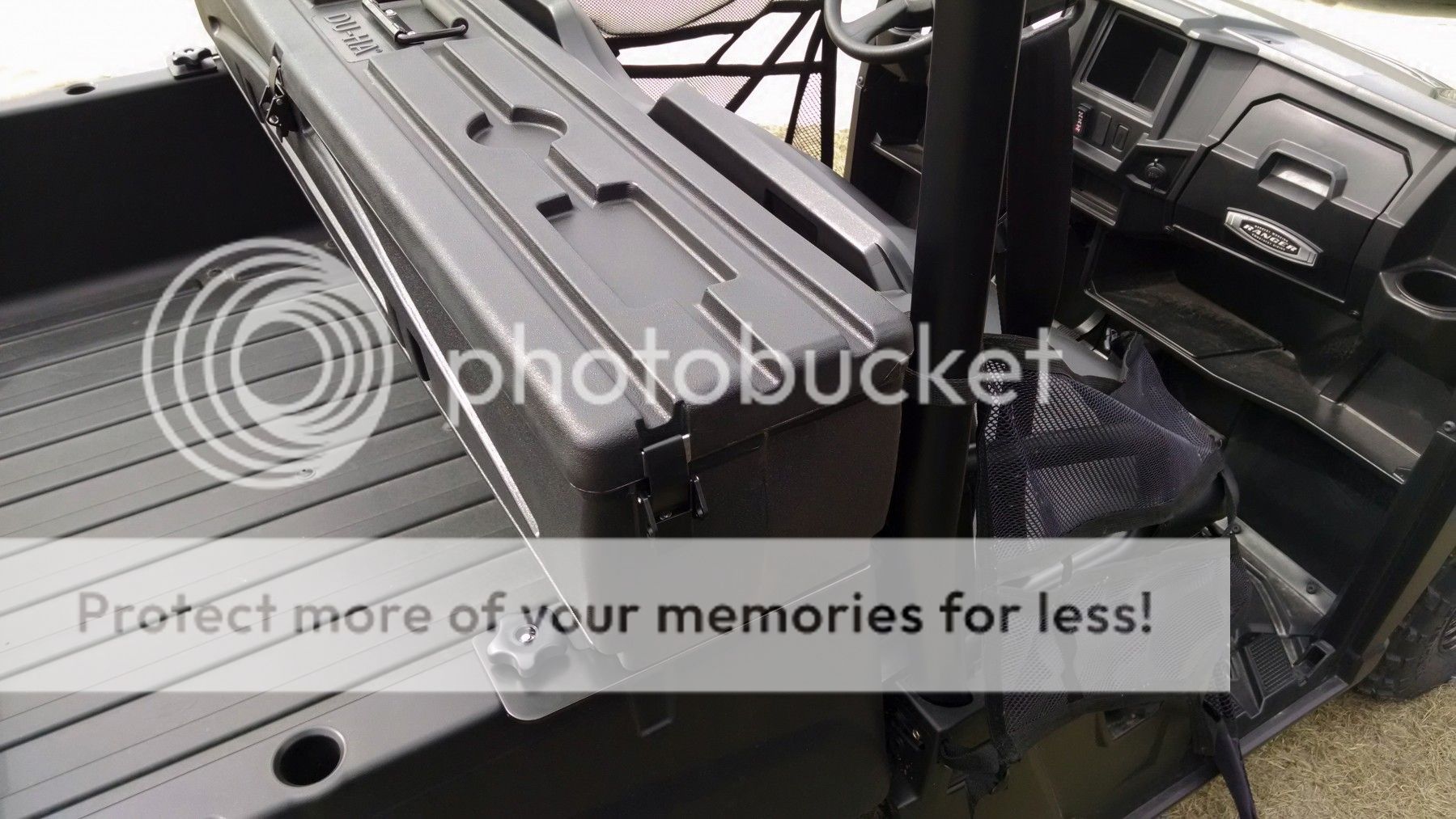 The PERFECT Ranger storage box for me. | PRC Polaris Ranger Club