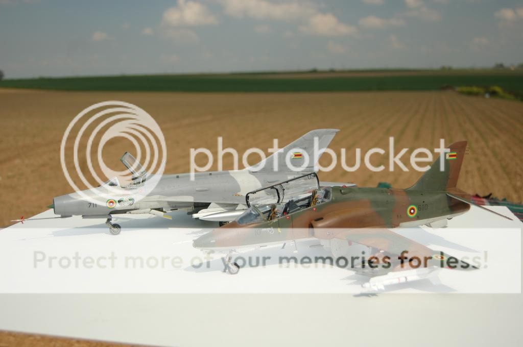 B.Ae Hawk Zimbabwe Af n°610 -Revell 1/32 - Ready for Inspection ...