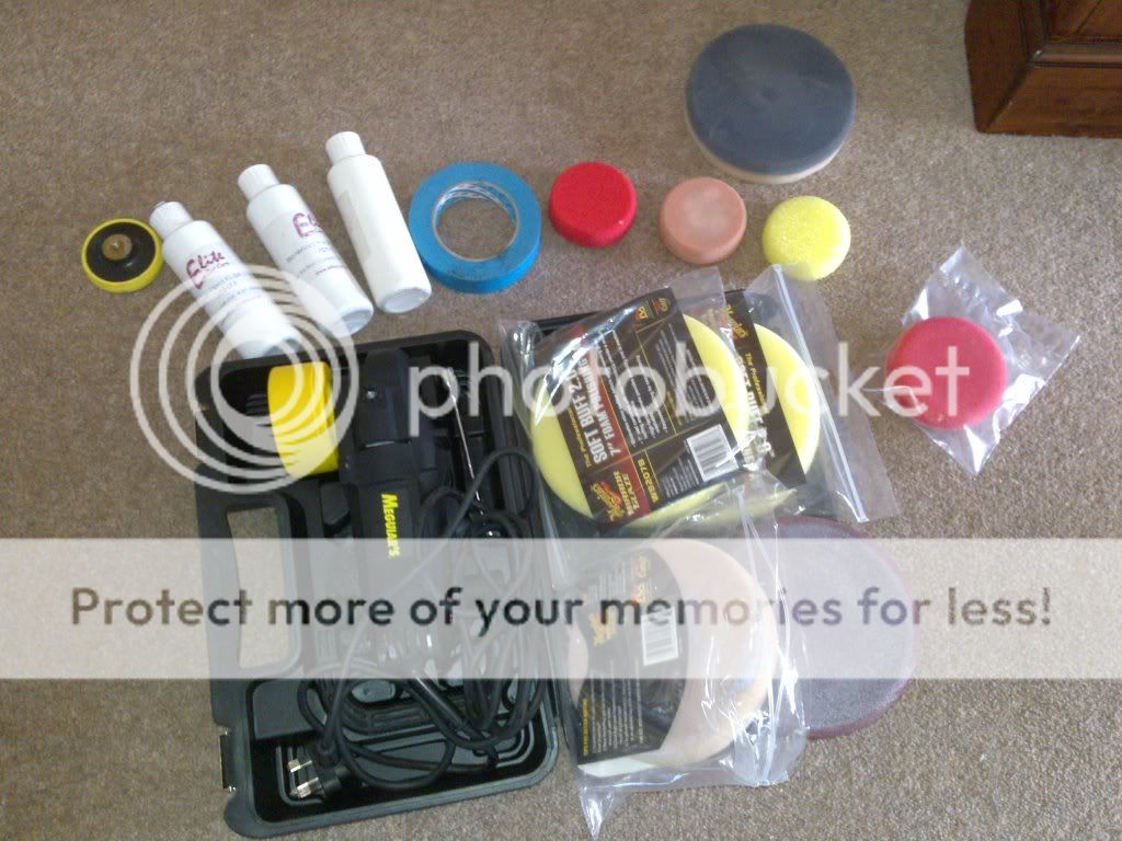 First go with a Megs G220 on a scrap bonnet! | Detailing World Forum