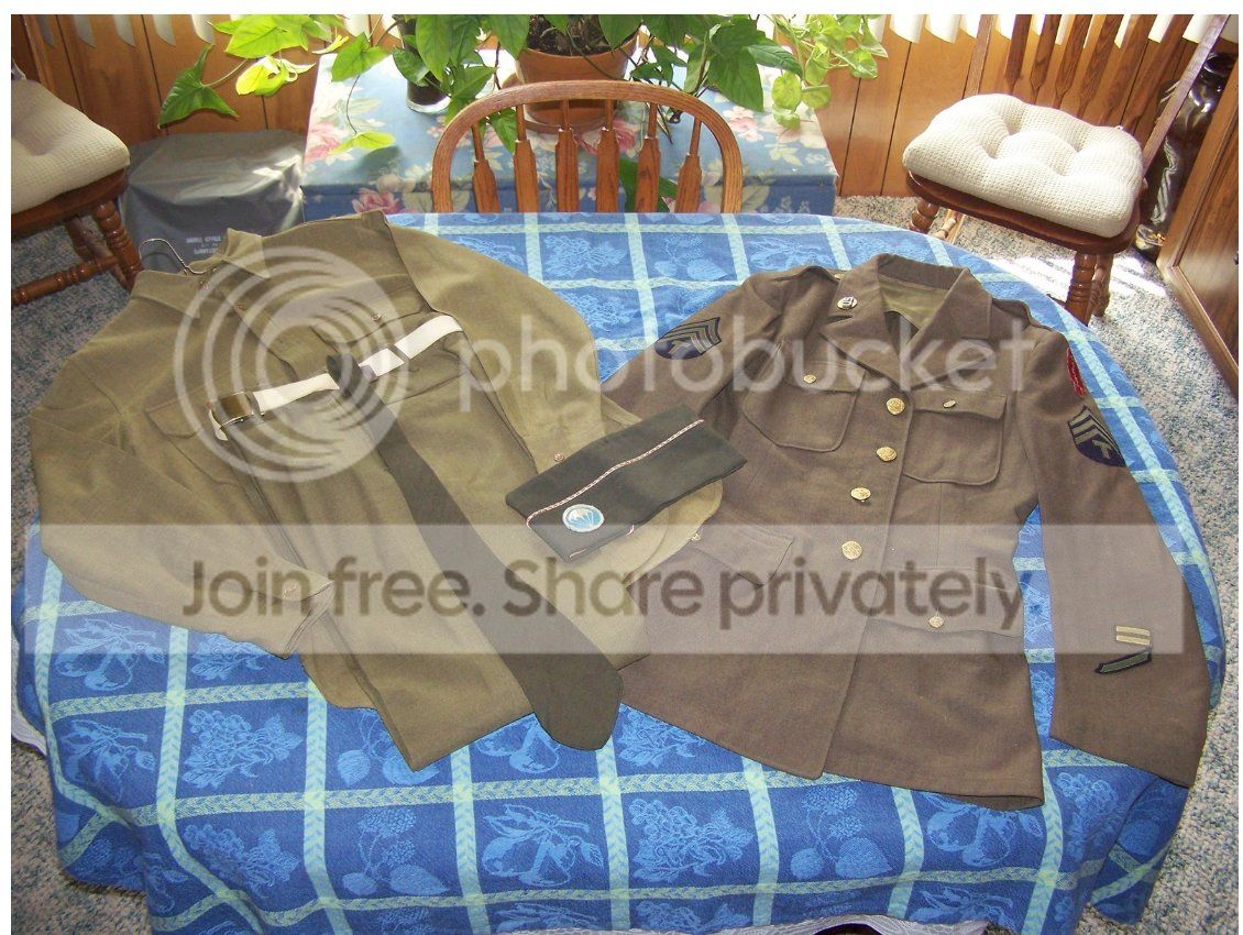 1st. Special service uniform group - UNIFORMS - U.S. Militaria Forum